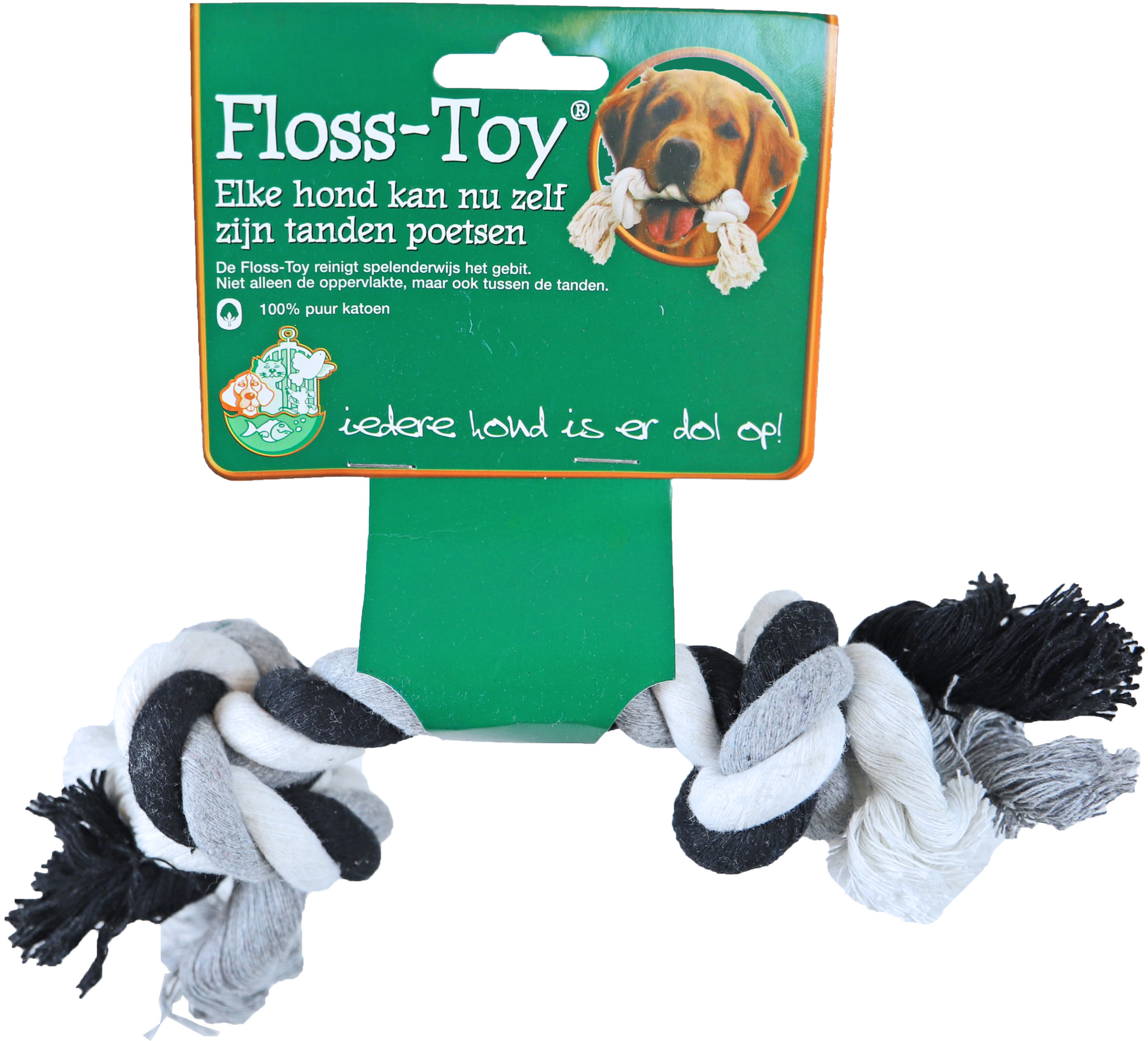 Floss Toy Zwart/Wit Mini – Teurlings de Mulder – België